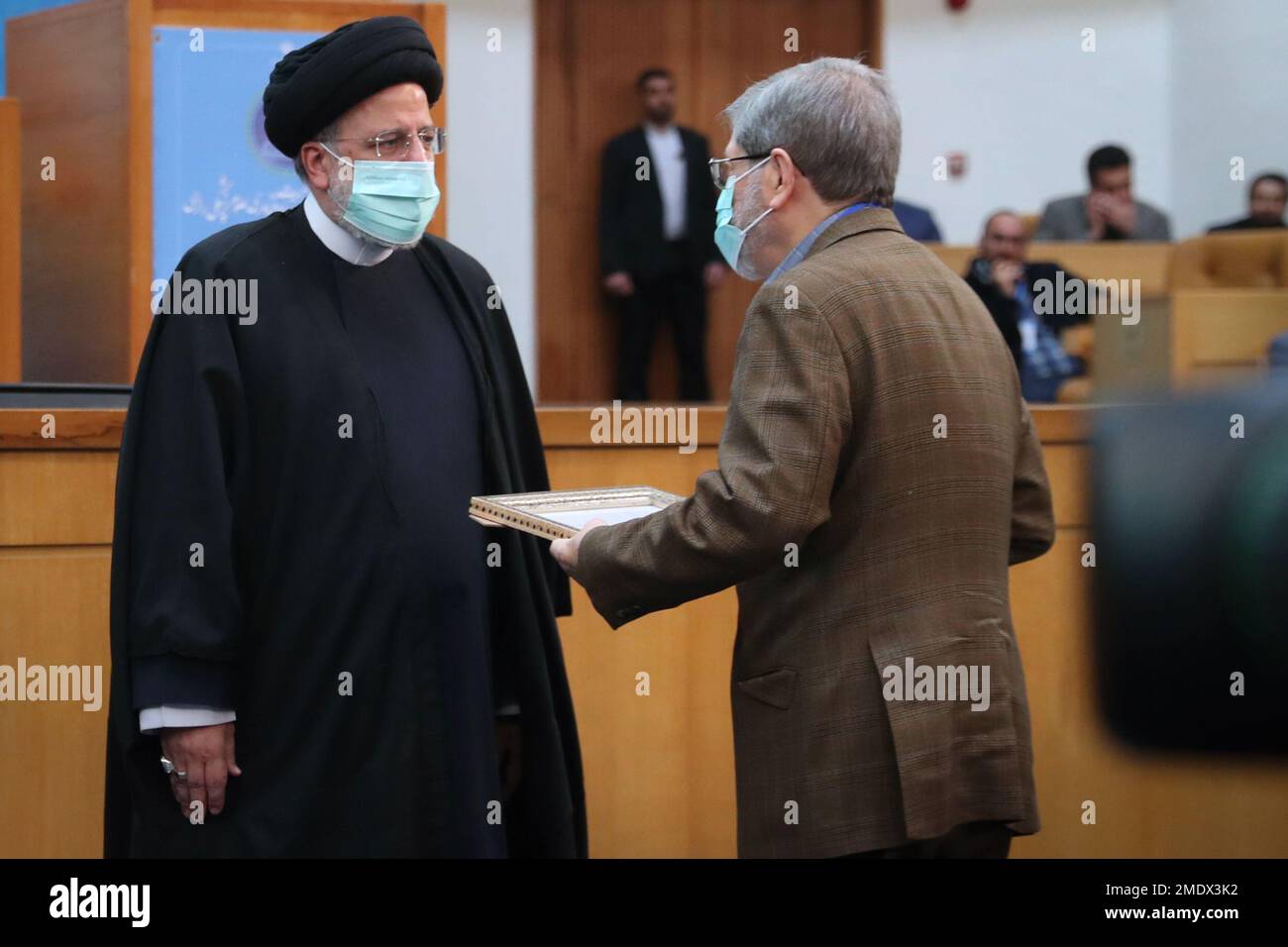 Tehran, Tehran, Iran. 23rd Jan, 2023. A handout photo made available by ...