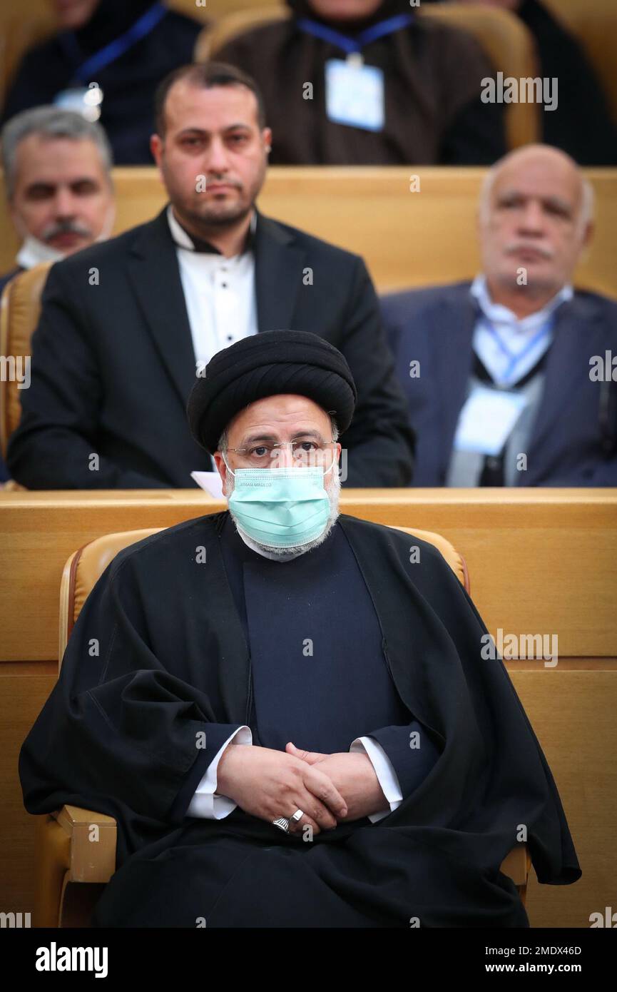 Tehran, Tehran, Iran. 23rd Jan, 2023. A handout photo made available by ...