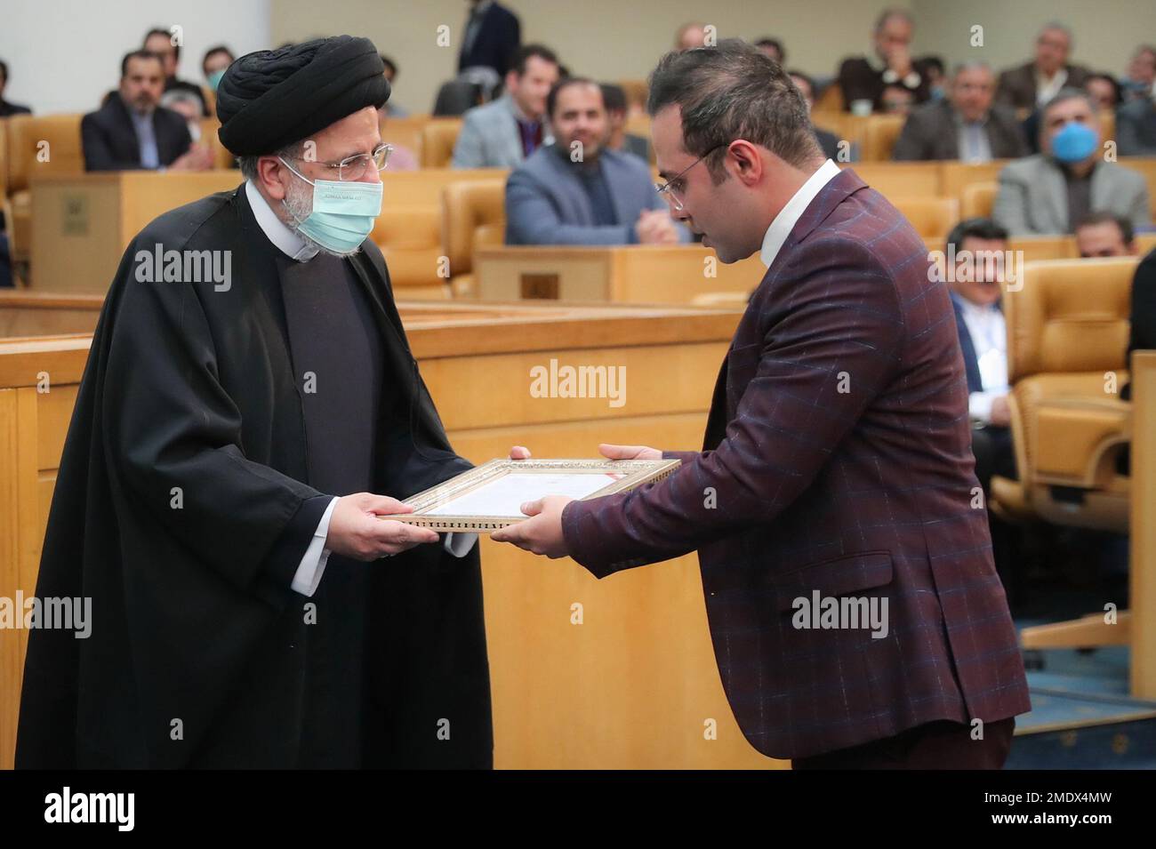 Tehran, Tehran, Iran. 23rd Jan, 2023. A handout photo made available by ...