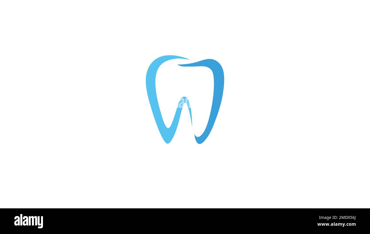 Creative Dental Care Clean Blue Teeth Logo Vector Symbol Design Symbol ...