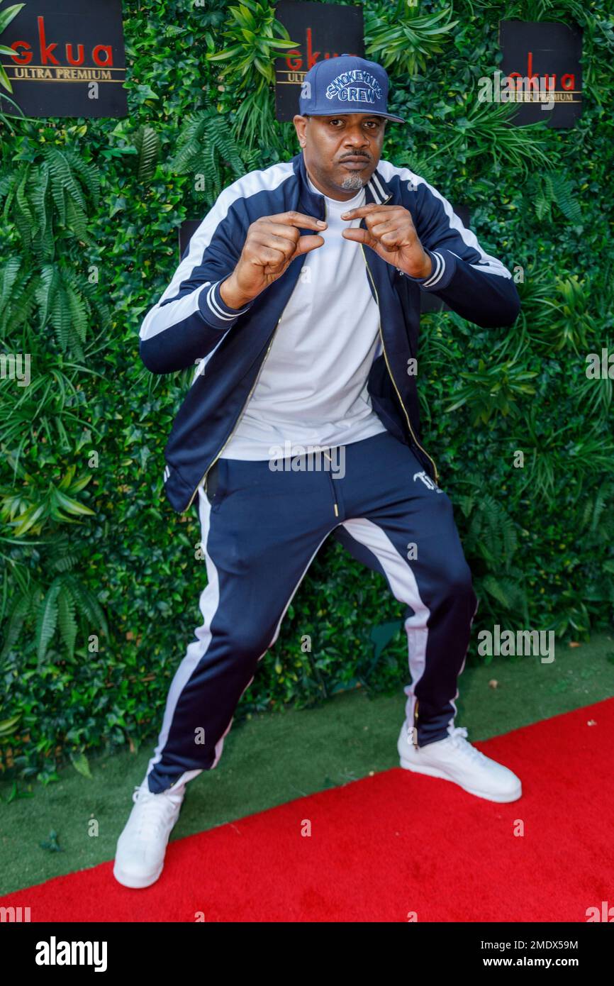 Gerald Johnson attends the UPROAR Hip-Hop Festival, on Friday, Aug. 13 ...