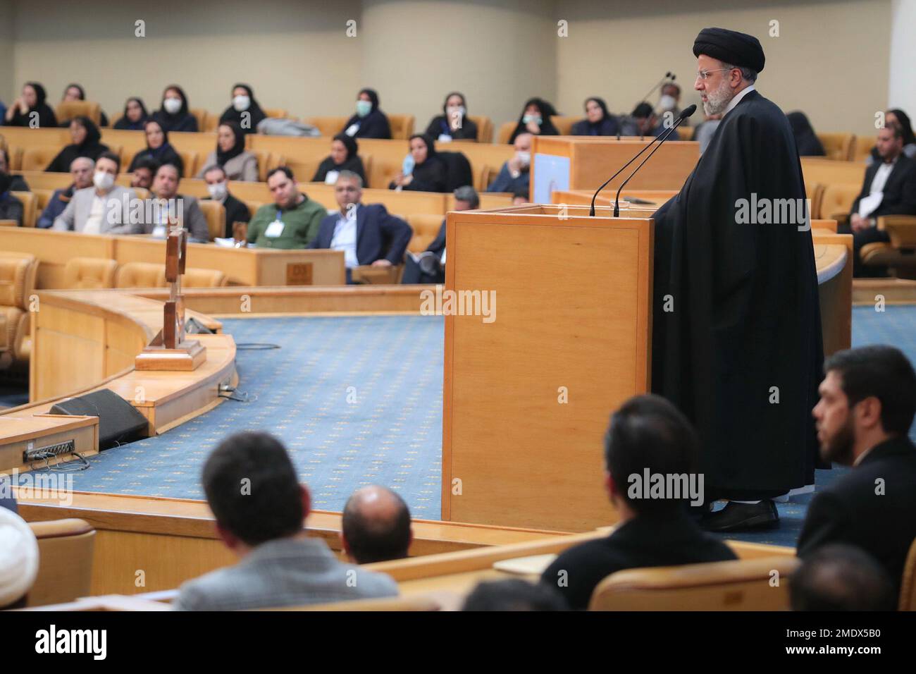 Tehran, Tehran, Iran. 23rd Jan, 2023. A handout photo made available by ...