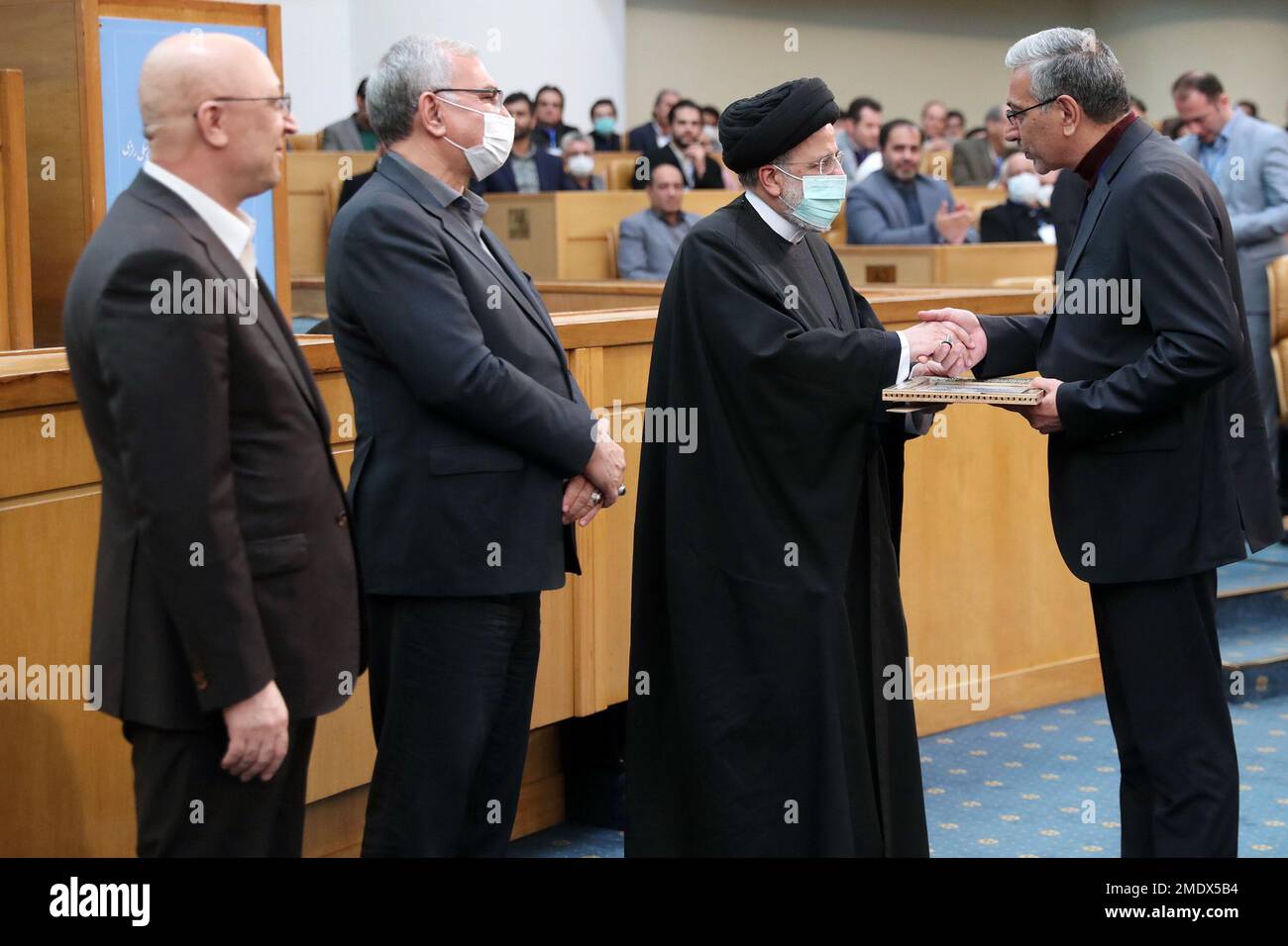 Tehran, Tehran, Iran. 23rd Jan, 2023. A handout photo made available by ...