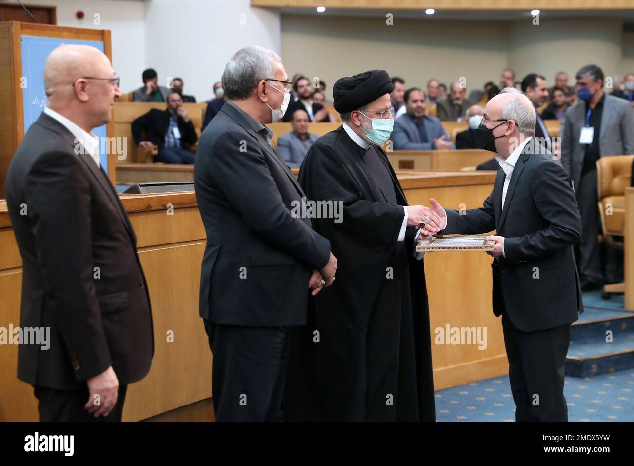 Tehran, Tehran, Iran. 23rd Jan, 2023. A handout photo made available by ...