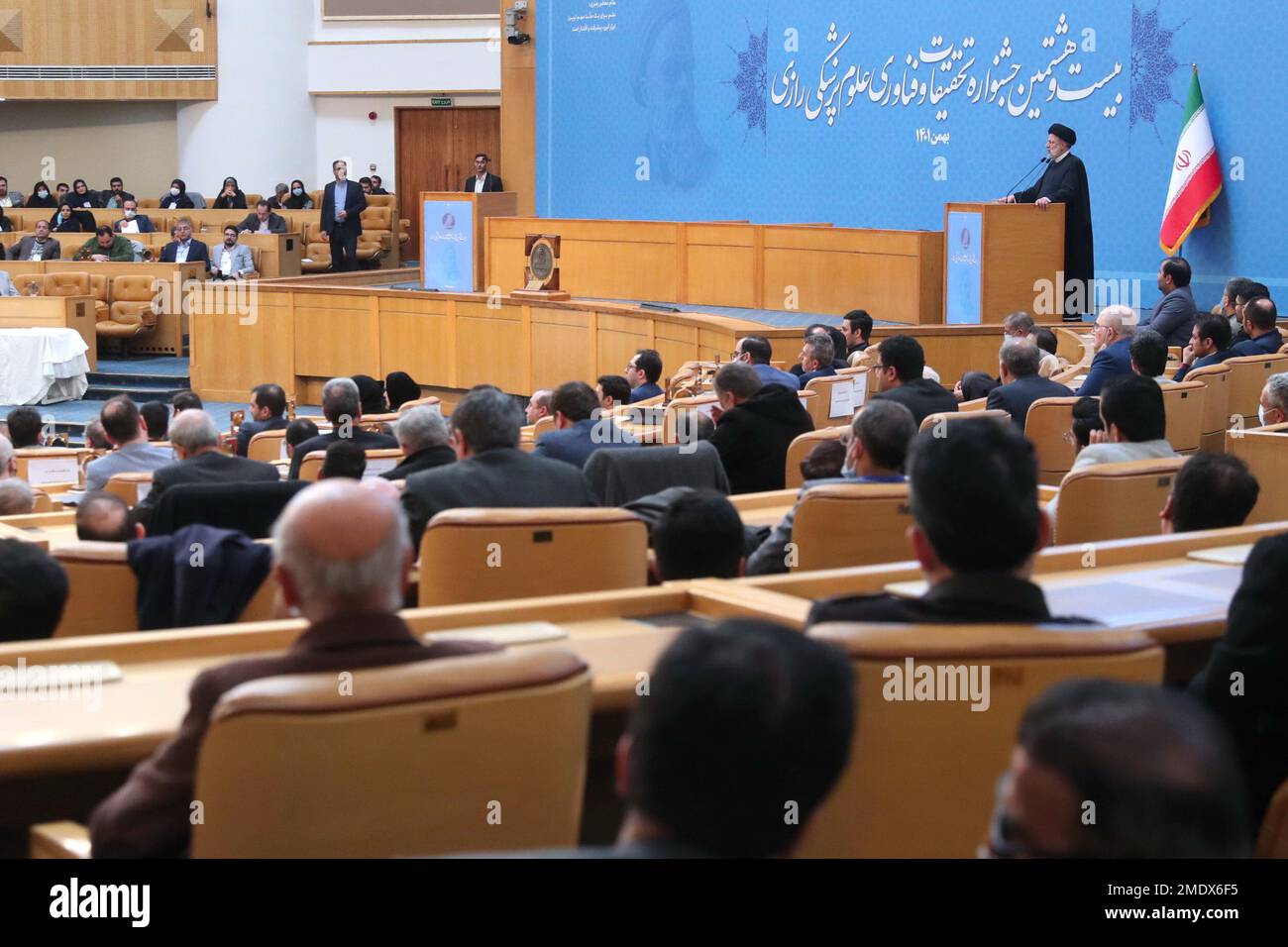 Tehran, Tehran, Iran. 23rd Jan, 2023. A handout photo made available by ...