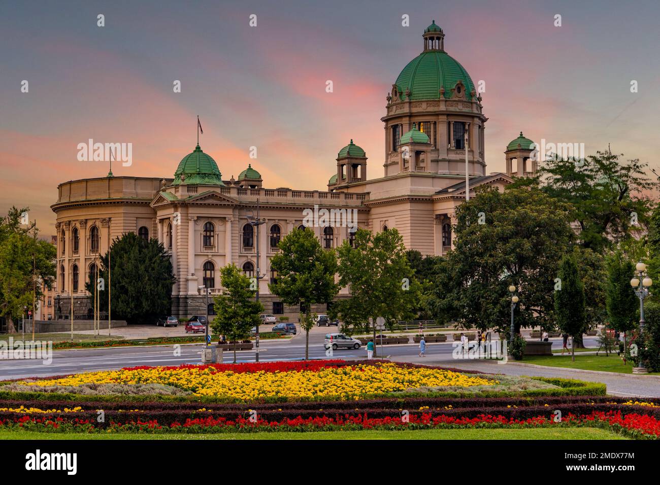 Parliament building in Belgrade, Serbia Stock Photo - Alamy