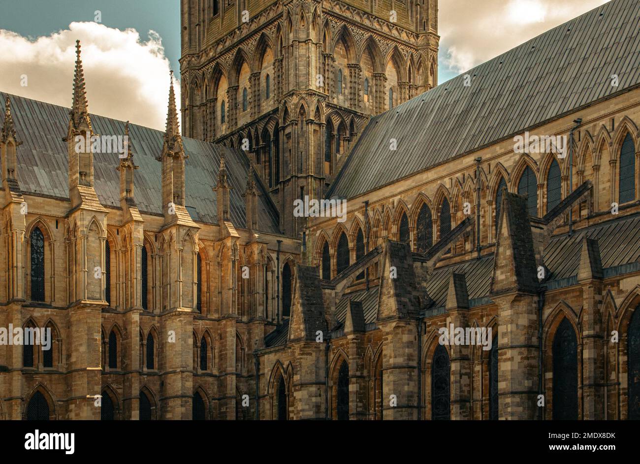 Gothic architecture lincoln hi-res stock photography and images - Alamy