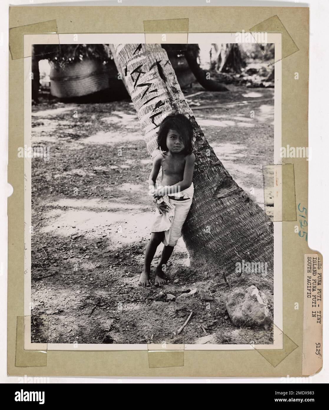 On the small island of Funa Futi in the Ellice Islands, Miss Funa Futi ...