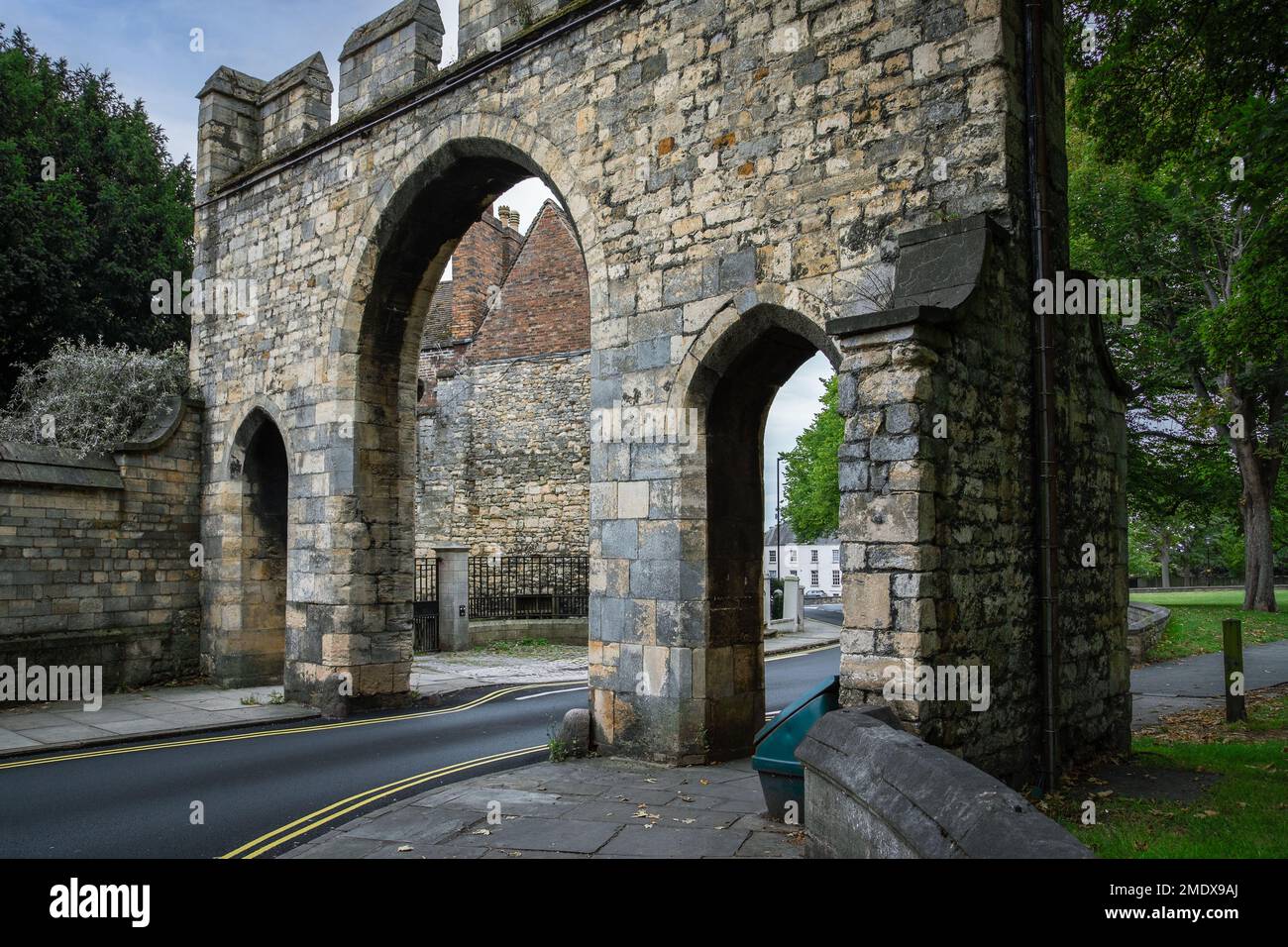 Pottergate medieval structure hi-res stock photography and images - Alamy