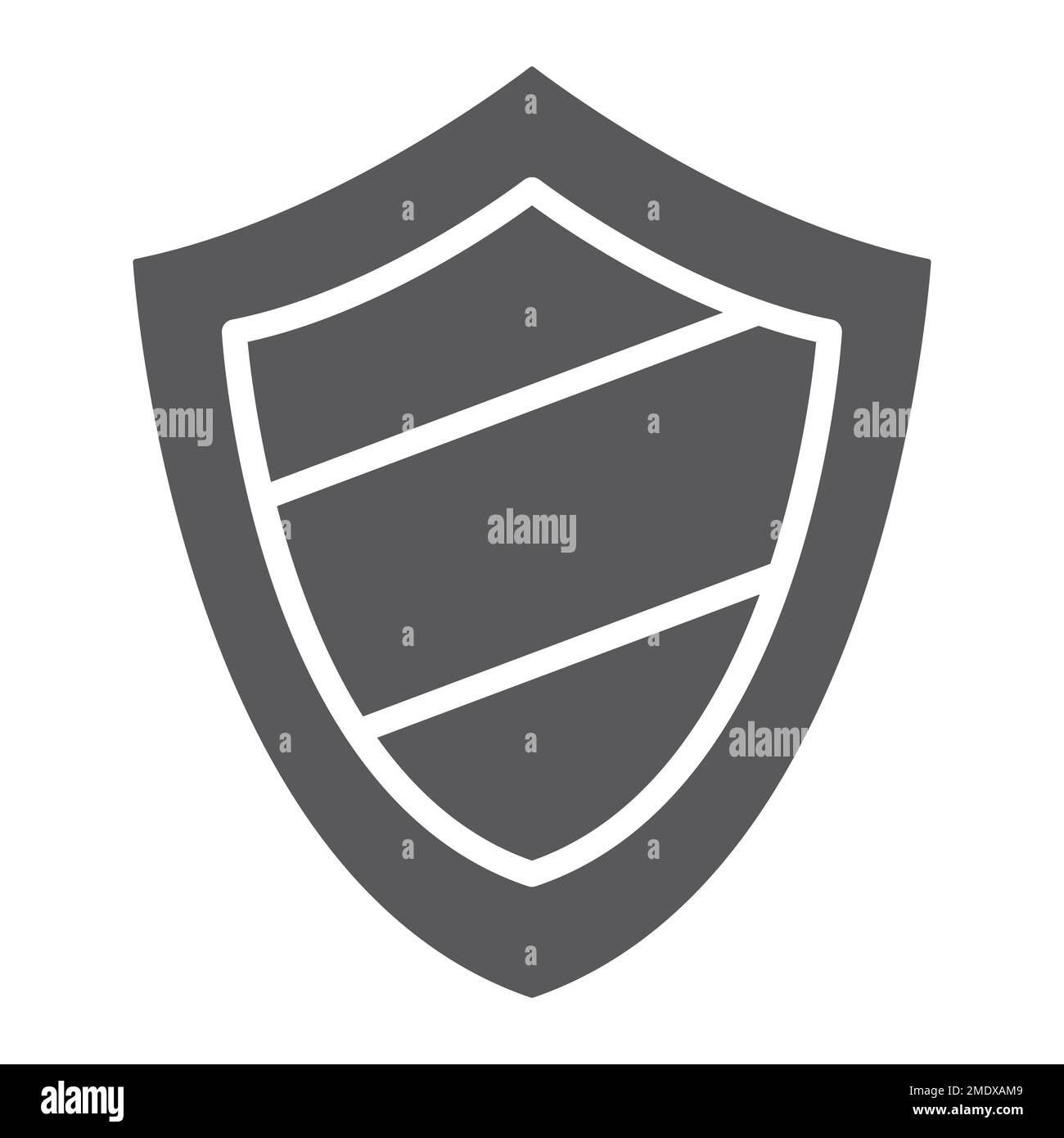 Shield emblem outline hi-res stock photography and images - Alamy