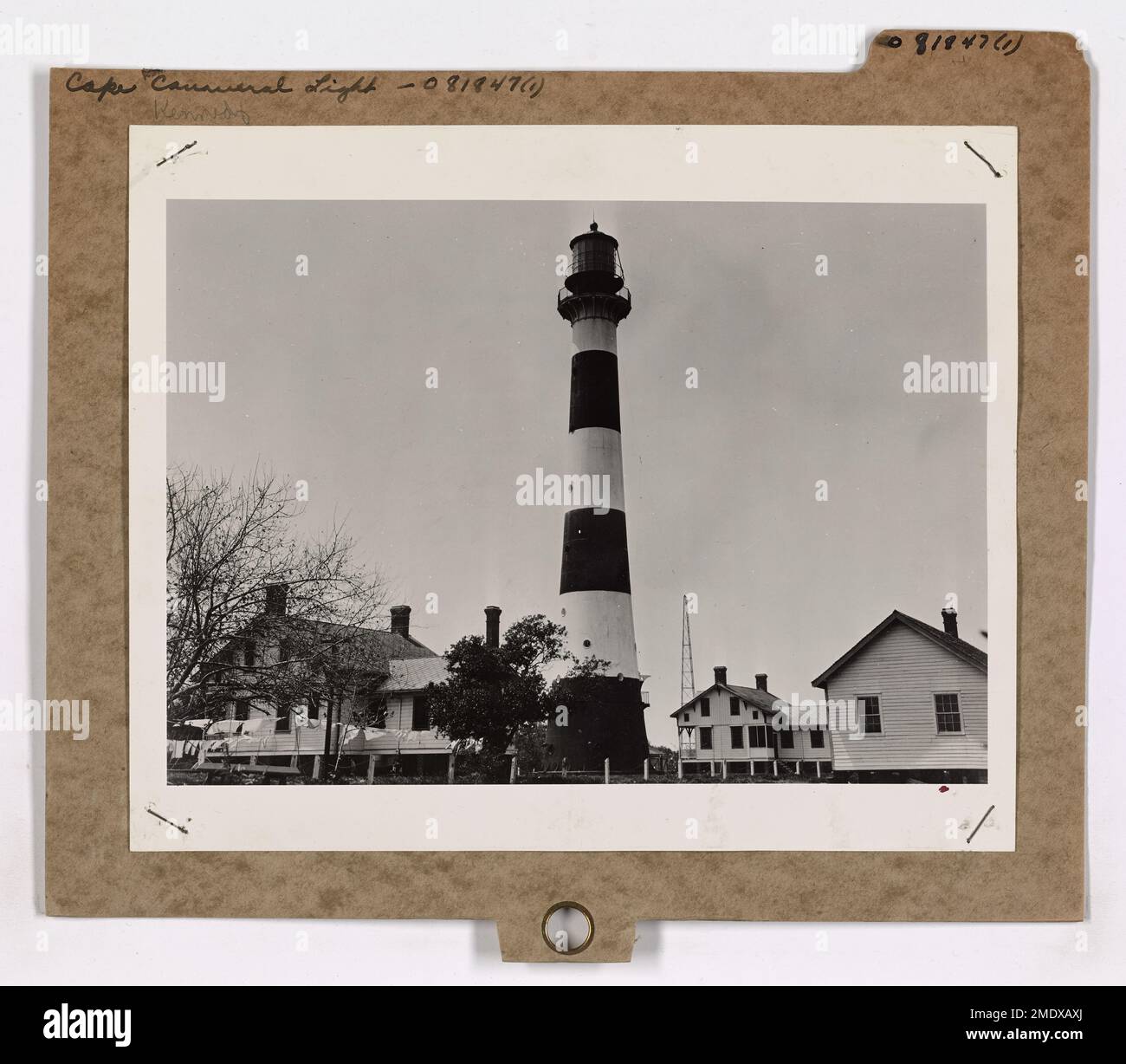 Cape Canaveral Lighthouse, Florida. This item consists of a photograph ...