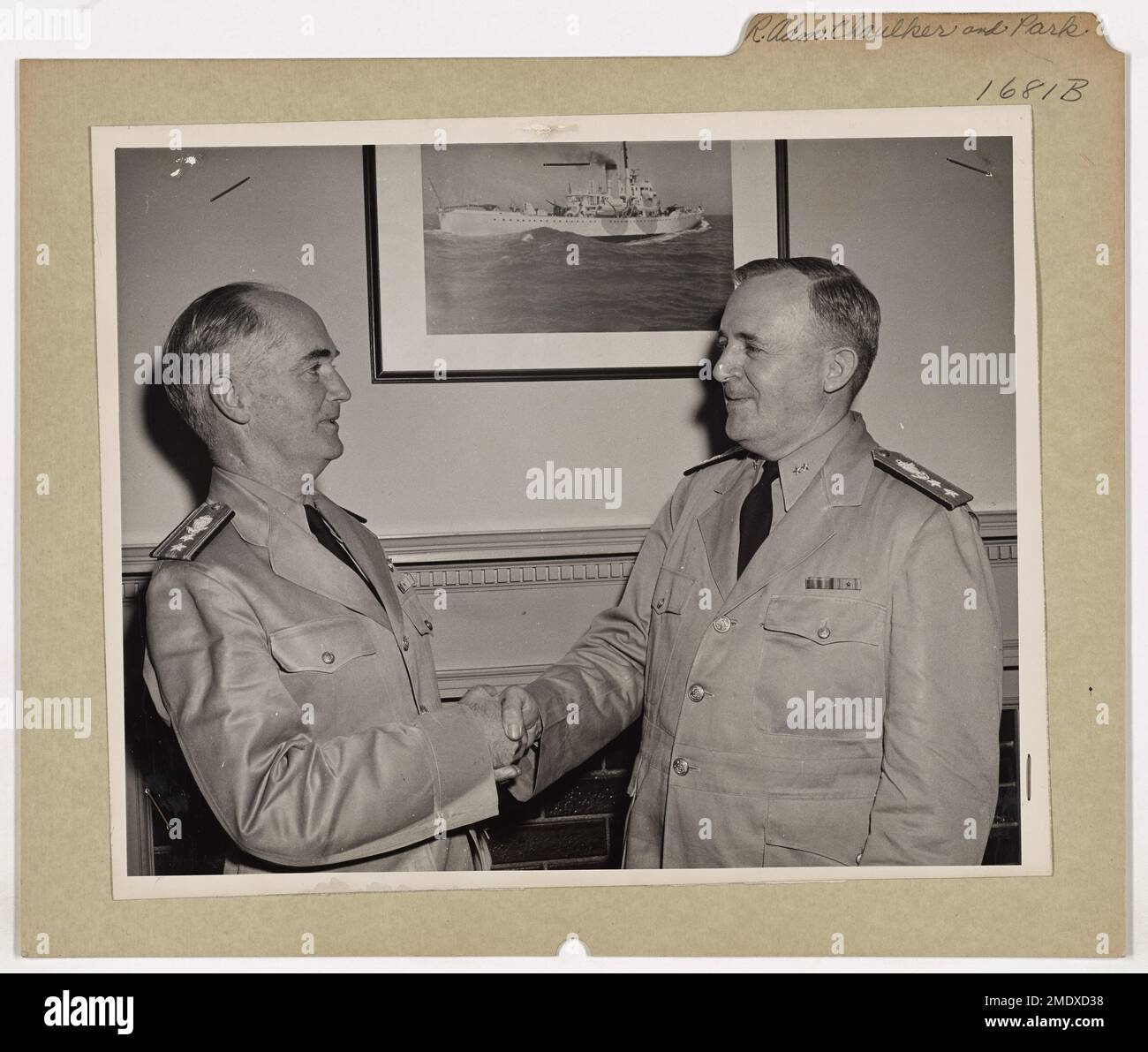 Rear Admiral Charles A. Park, Chief of Operations for the U.S. Coast ...