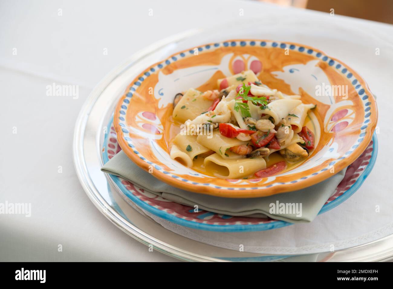 Positano food hi-res stock photography and images - Alamy