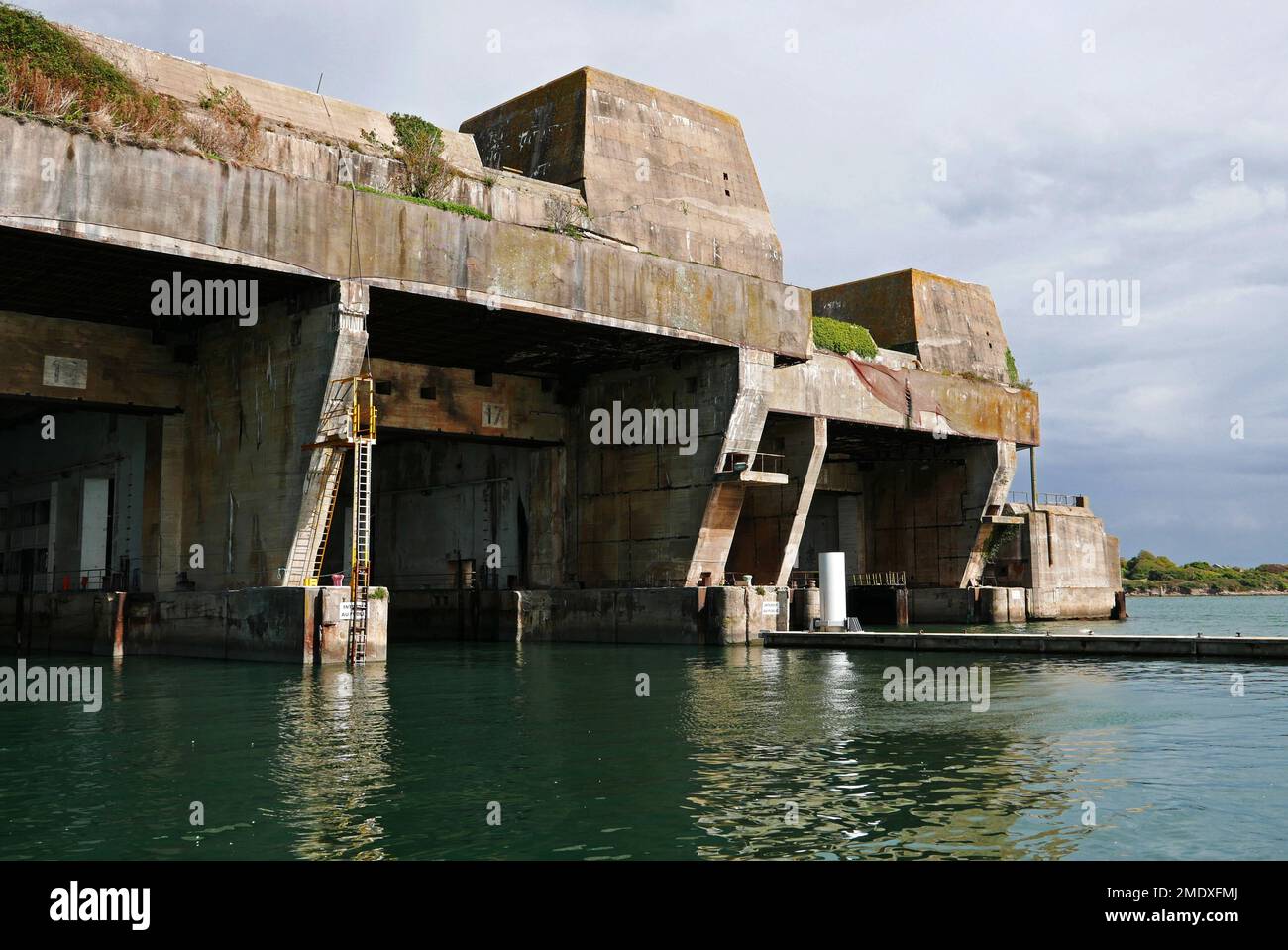 Lorient, Submarin base, Bunker K3, Morbihan, Bretagne, Brittany, France ...