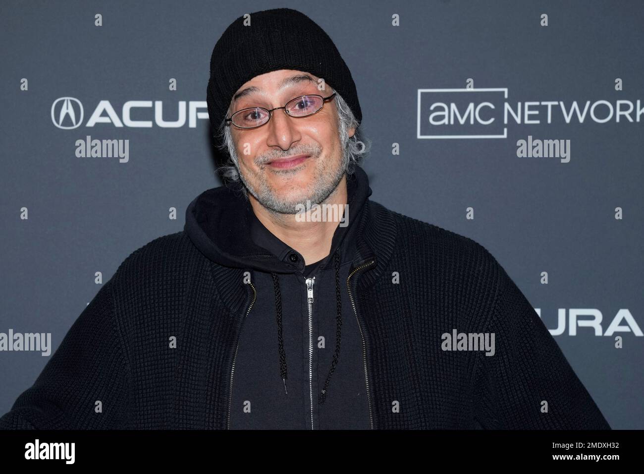 Karim Hussain attends the premiere of "Infinity Pool" at The Ray ...