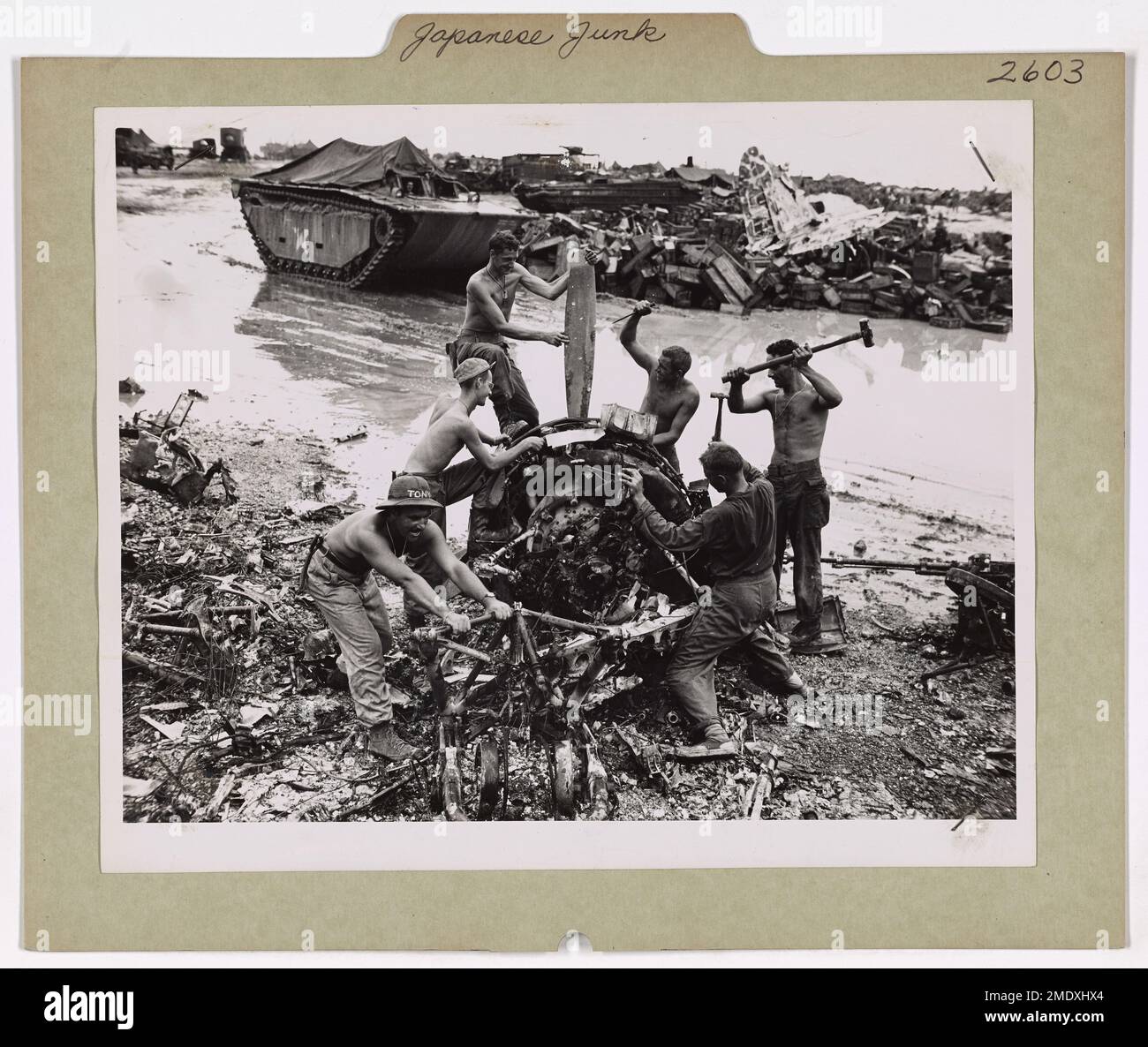 A Coast Guard combat photographer documents the dismantling of a ...