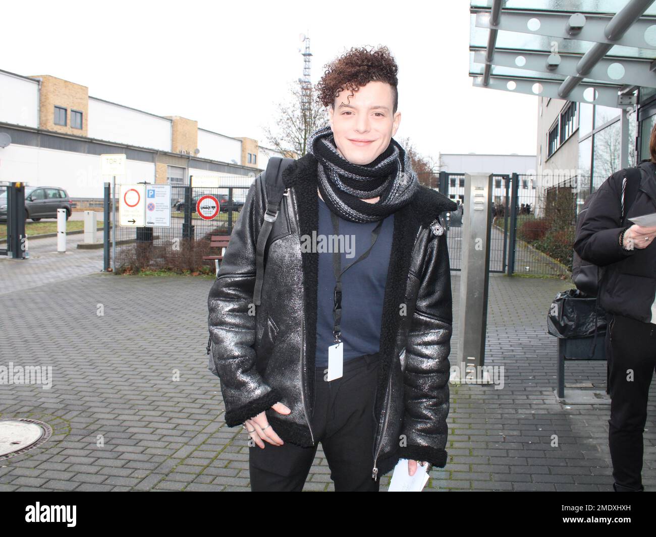 Lucas Fischer bei der Ankunft zur Aufzeichnung der ARD-Spielshow 'Klein ...