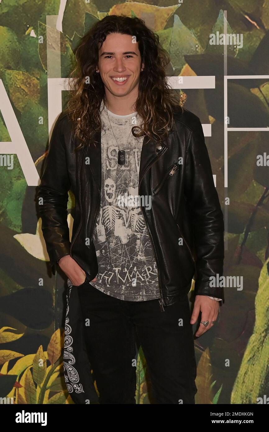 Rome, Italy. 23rd Jan, 2023. Francesco Panarella attends the photocall ...