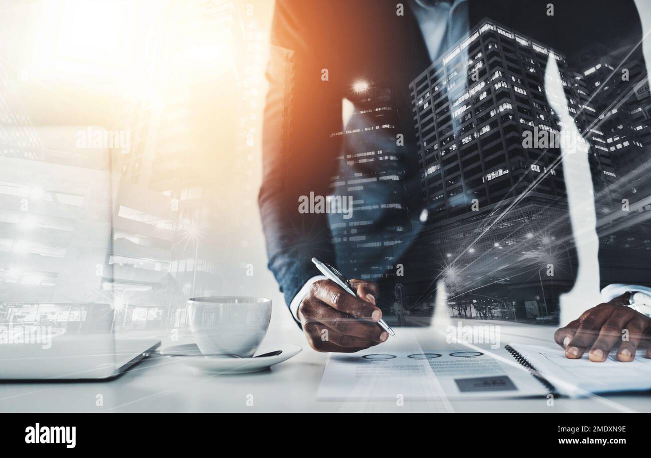 One last thing...an unrecognizable young businessman taking notes while ...