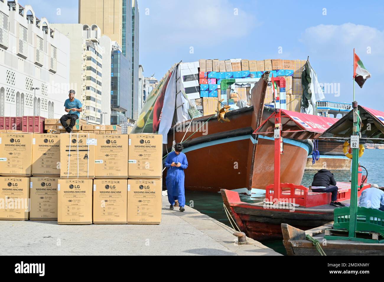 Dubai Souk market, Uae Stock Photo - Alamy