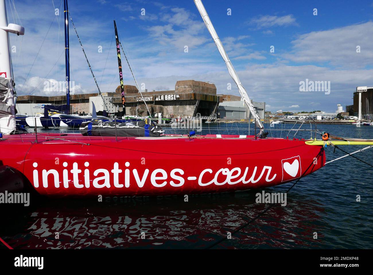 Lorient, Initiative-Coeur IMOCA, La Base, Keroman Submarine base ...