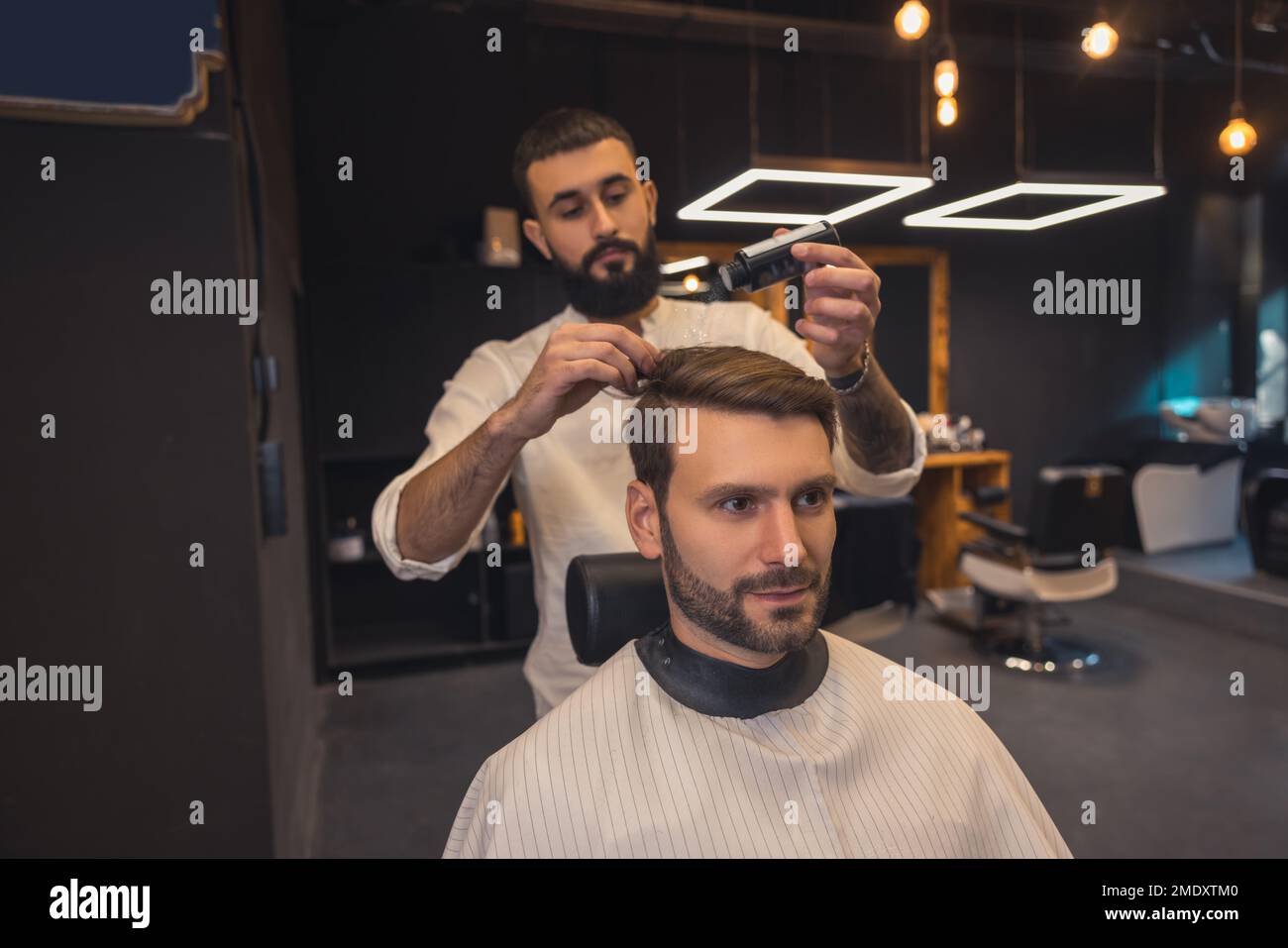 Barber powder hi-res stock photography and images - Alamy