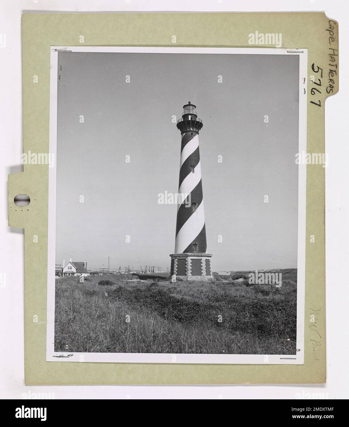 This photograph shows the Cape Hatteras Light Station located on the ...