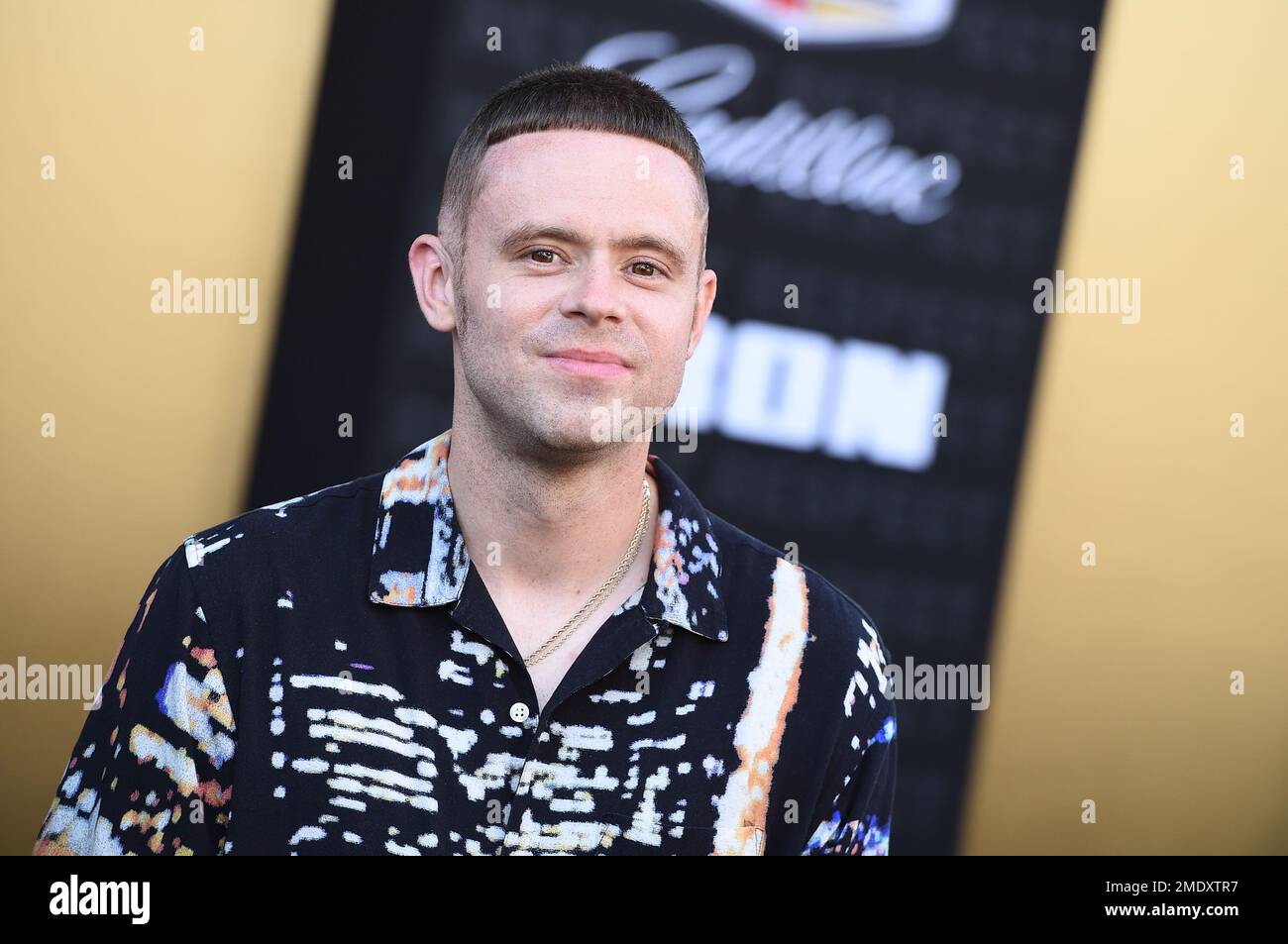 Grayson Boucher, "The Professor", arrives at the Los Angeles premiere ...