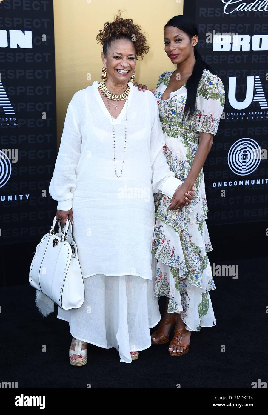 Debbie Allen and Vivian Nixon arrive at the Los Angeles premiere of ...