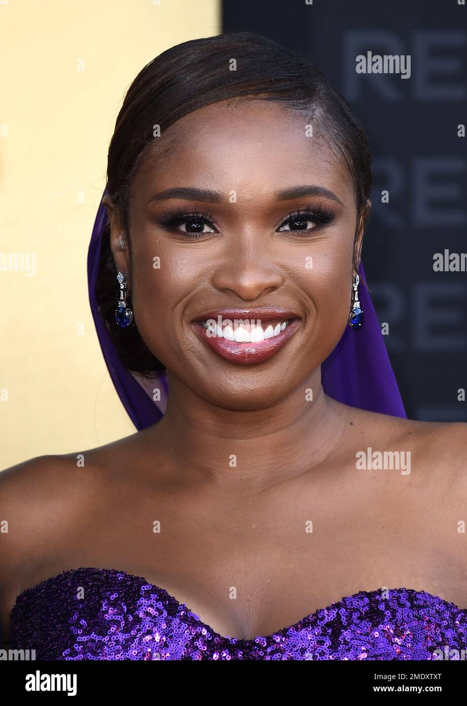 Cast member Jennifer Hudson arrives at the Los Angeles premiere of ...