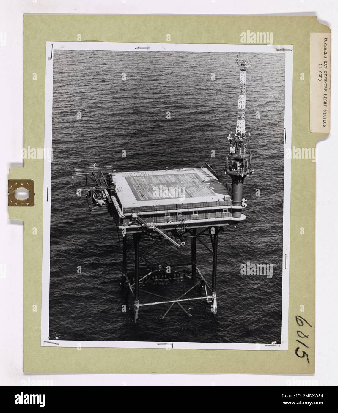 The Buzzards Bay Entrance Light Station, located south of Gooseberry ...