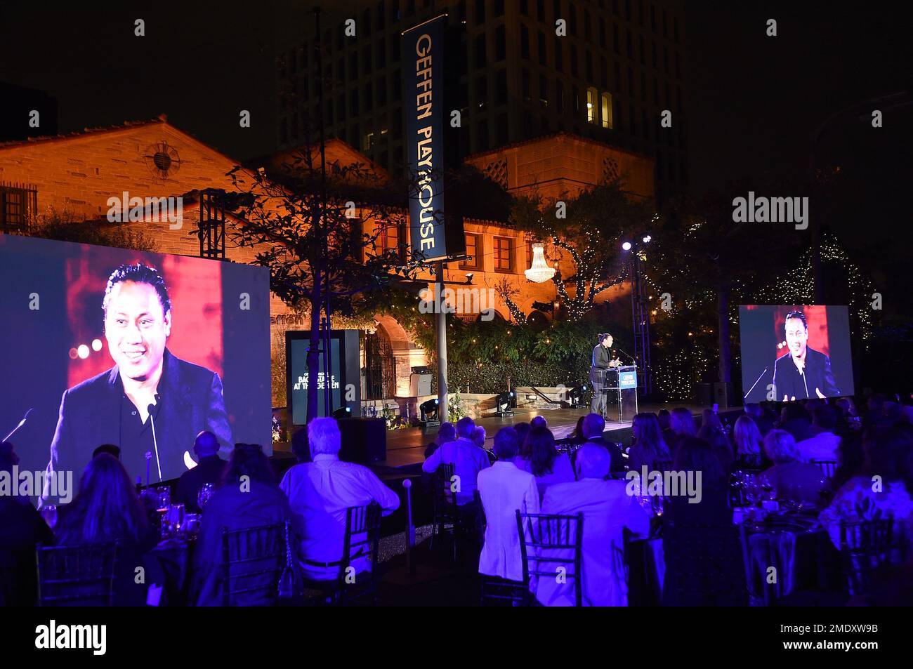Jon M. Chu speaks at the 19th Annual Backstage at the Geffen Gala at ...