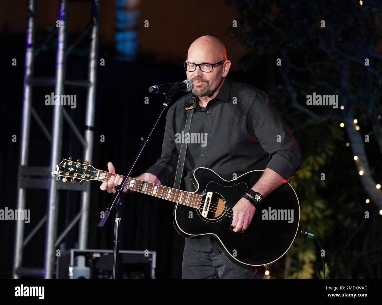 Jordan Zevon performs at the 19th Annual Backstage at the Geffen Gala ...