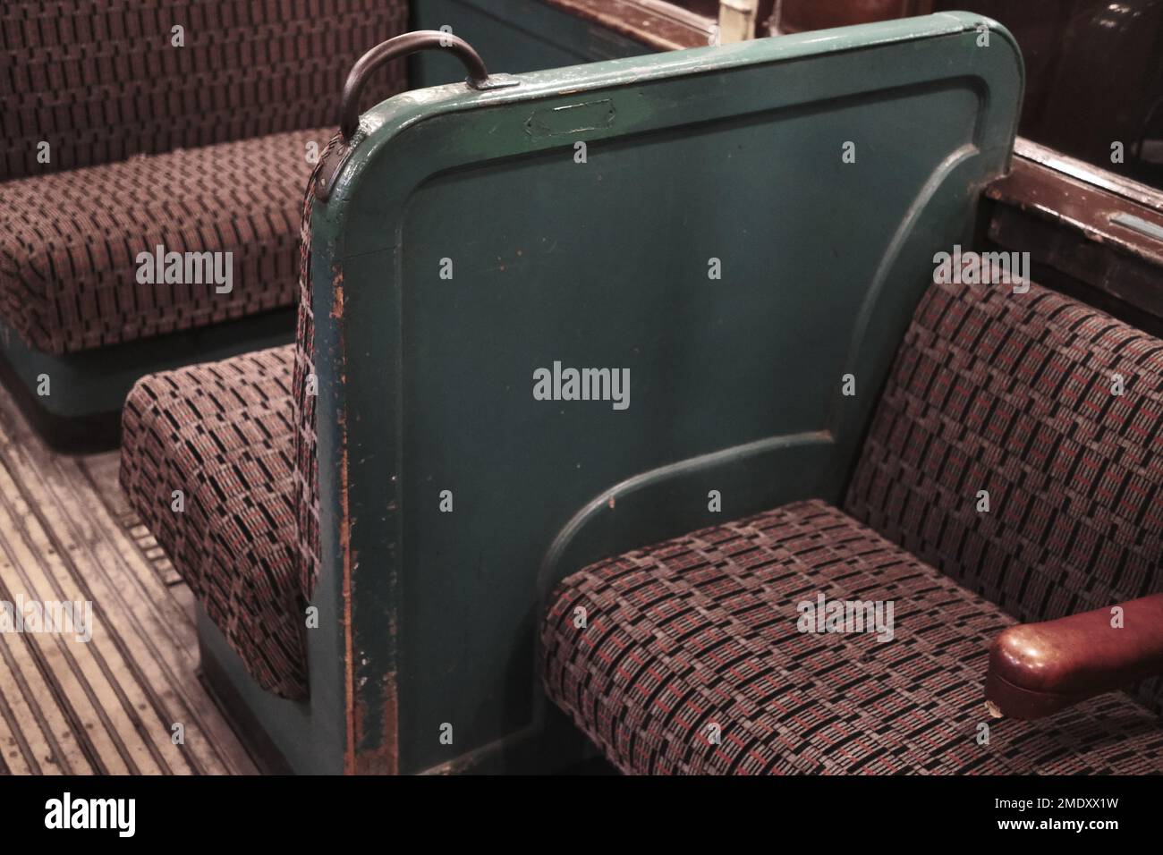 Old Underground Carriage Stock Photo - Alamy