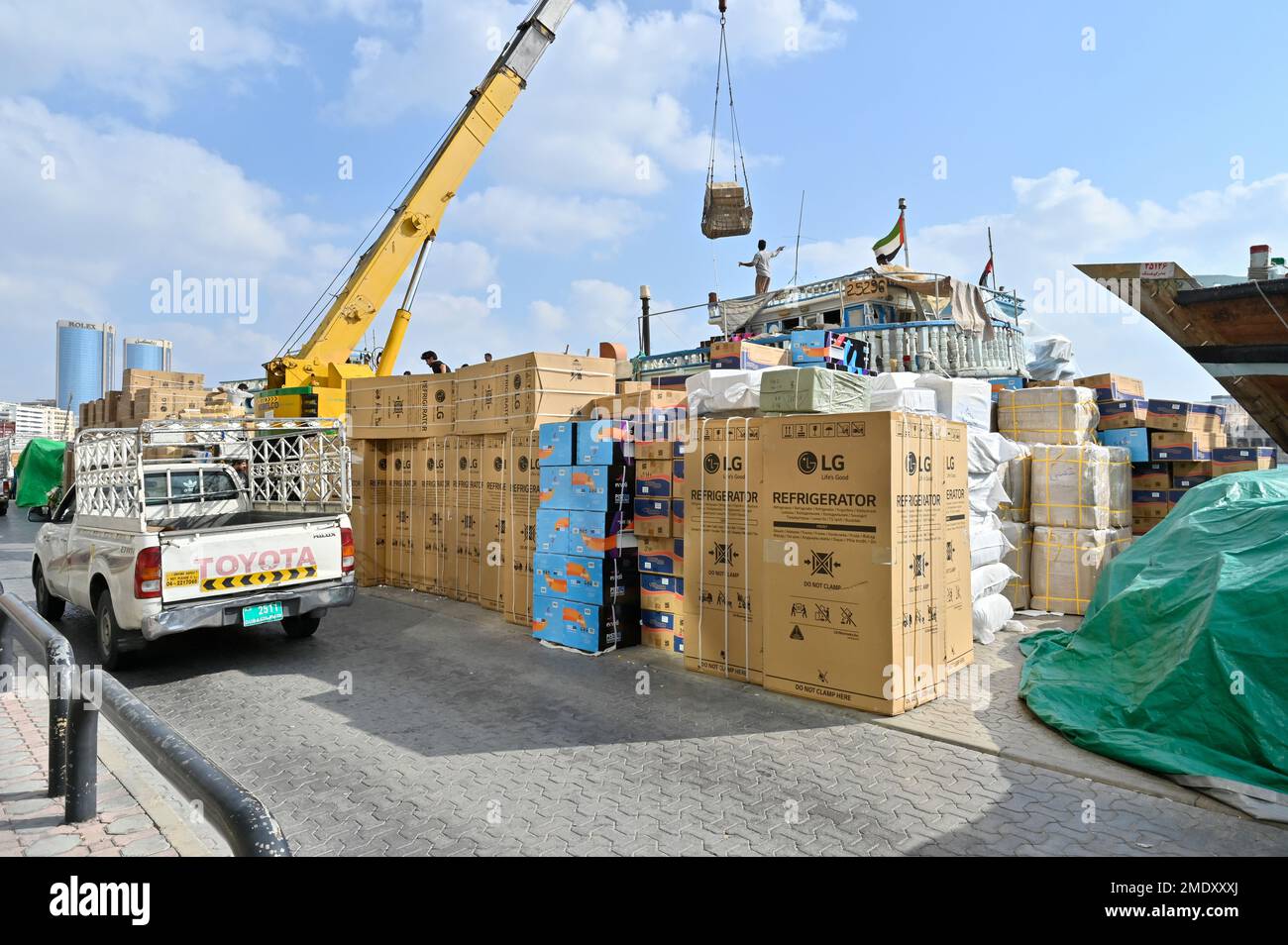 Dubai Souk market, Uae Stock Photo - Alamy