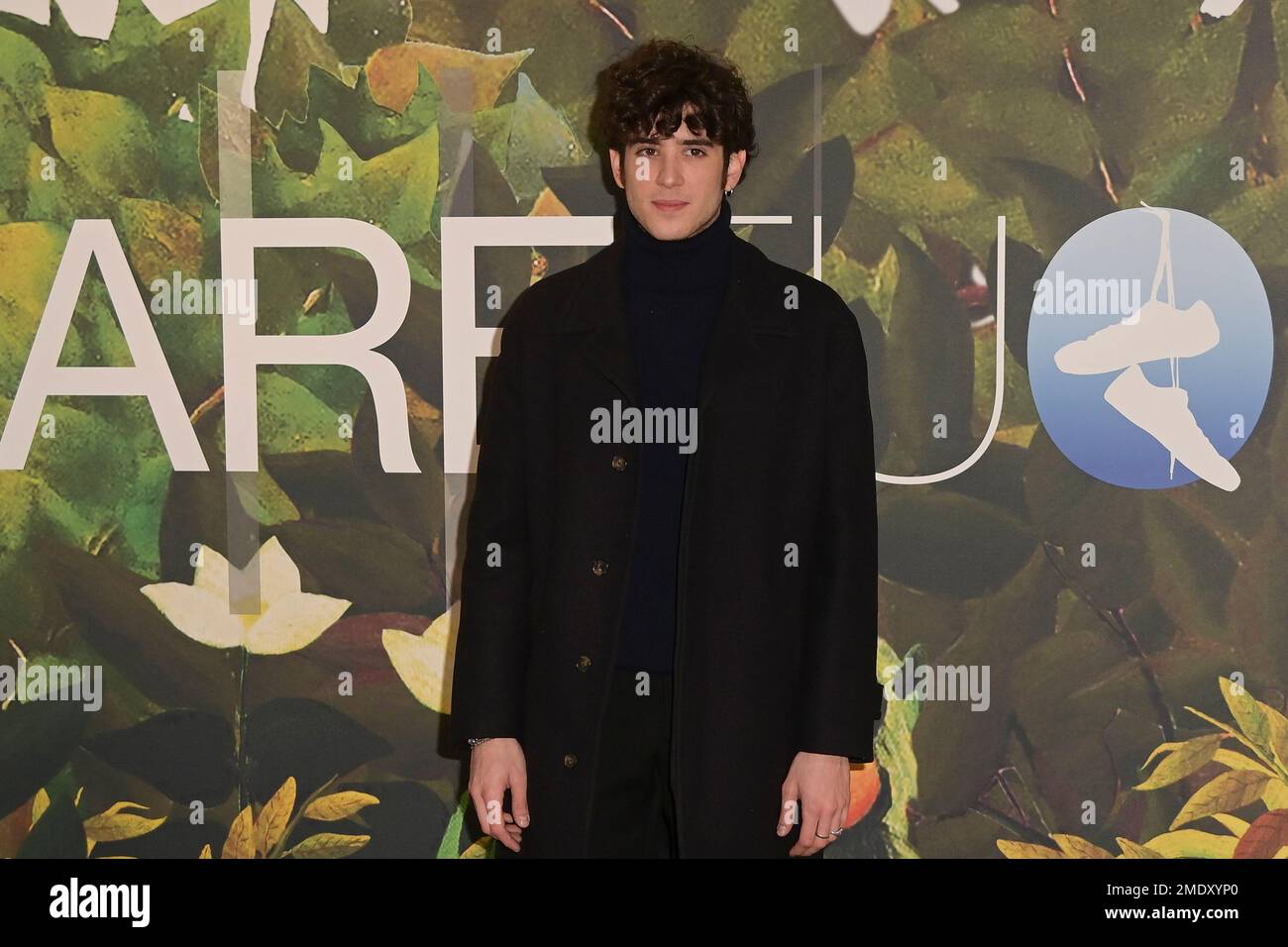 Nicolas Maupas attends the photocall of Rai fiction "Mare fuori" at Rai ...