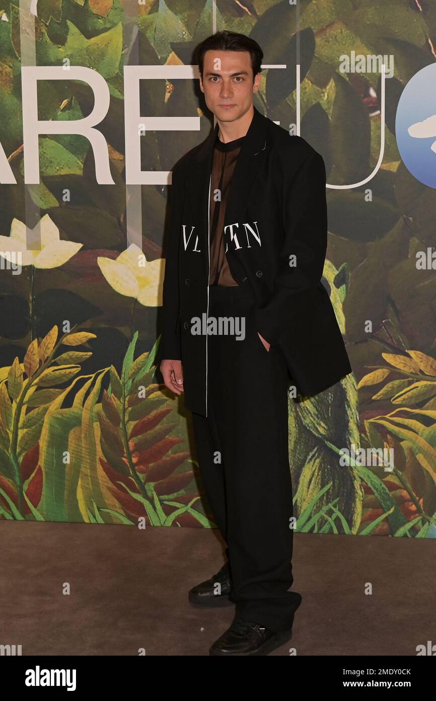 Rome, Italy. 23rd Jan, 2023. Matteo Paolillo attends the photocall of ...