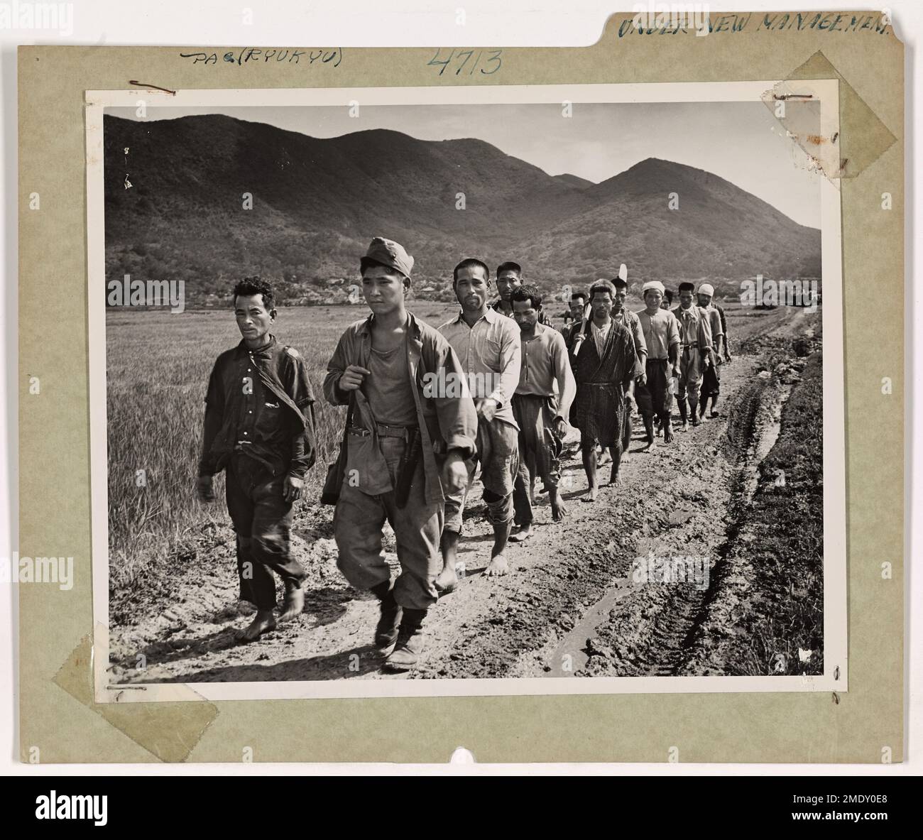 Photograph of a Philippine warrior of the 8th U.S. Marine Regimental ...