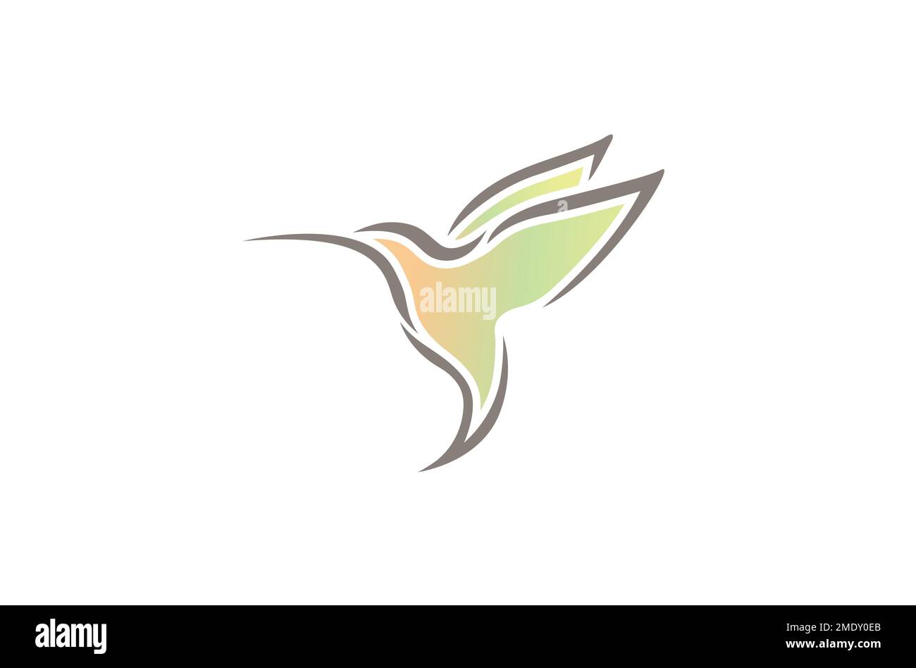 Hummingbird Colorful Bird Logo Vector Symbol Icon Sign Illustration ...