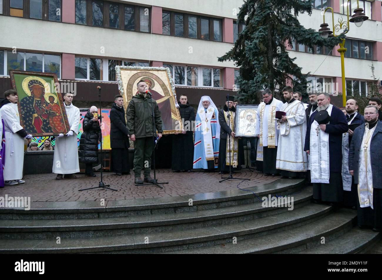 Non Exclusive: IVANO-FRANKIVSK, UKRAINE - JANUARY 22, 2023 ...