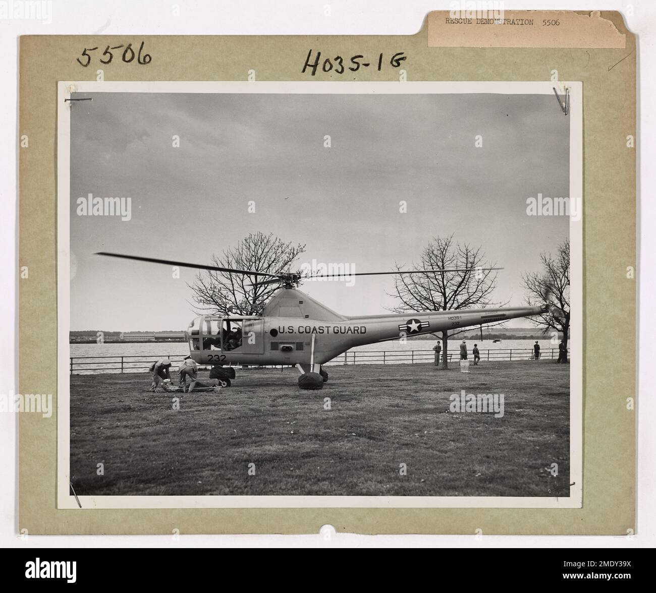 Rescue Demonstration. This image depicts a stretcher being loaded into ...