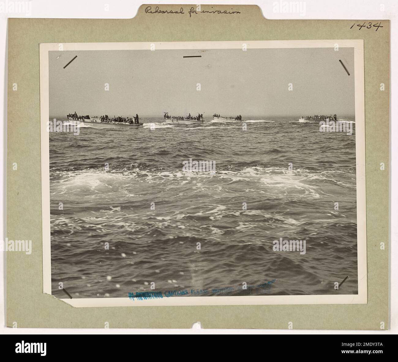 Coast Guard-manned landing barges participate in a rehearsal off the ...