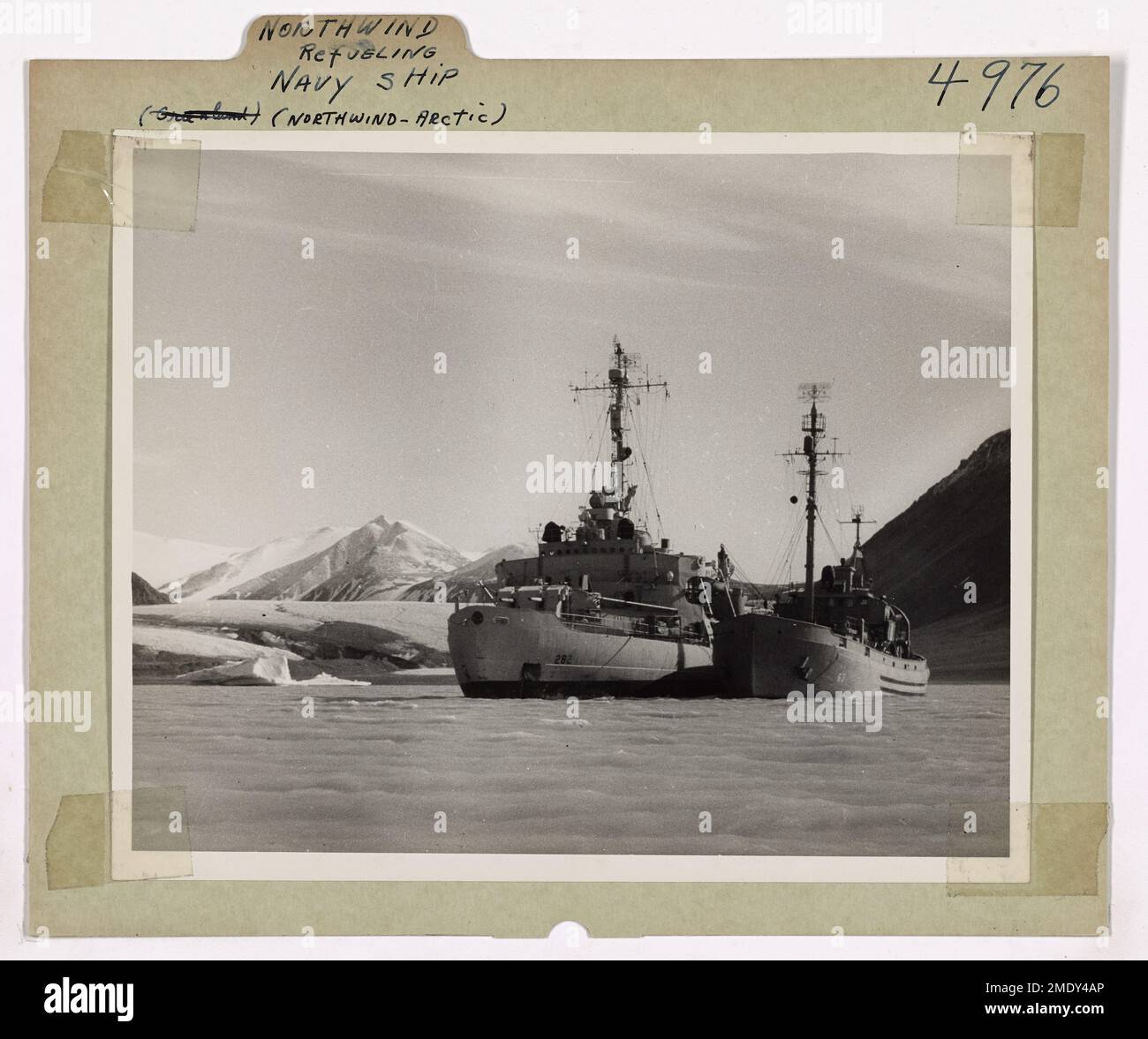 The Coast Guard Icebreaker NORTHWIND refuels the Navy's icebreaker ...