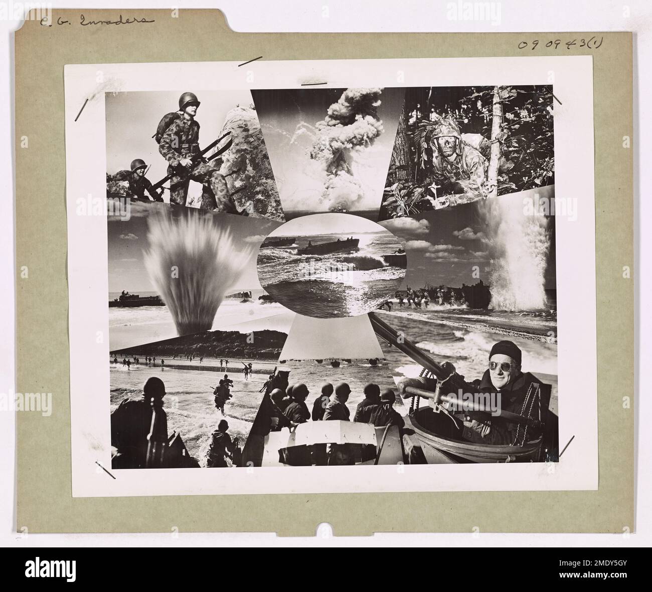 Coast Guardsmen engage in battle maneuvers as part of invasion tactics ...