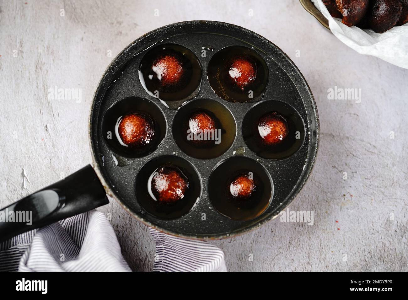 Unniyappam or Unni appam - Traditional kerala deep fried snack with ...