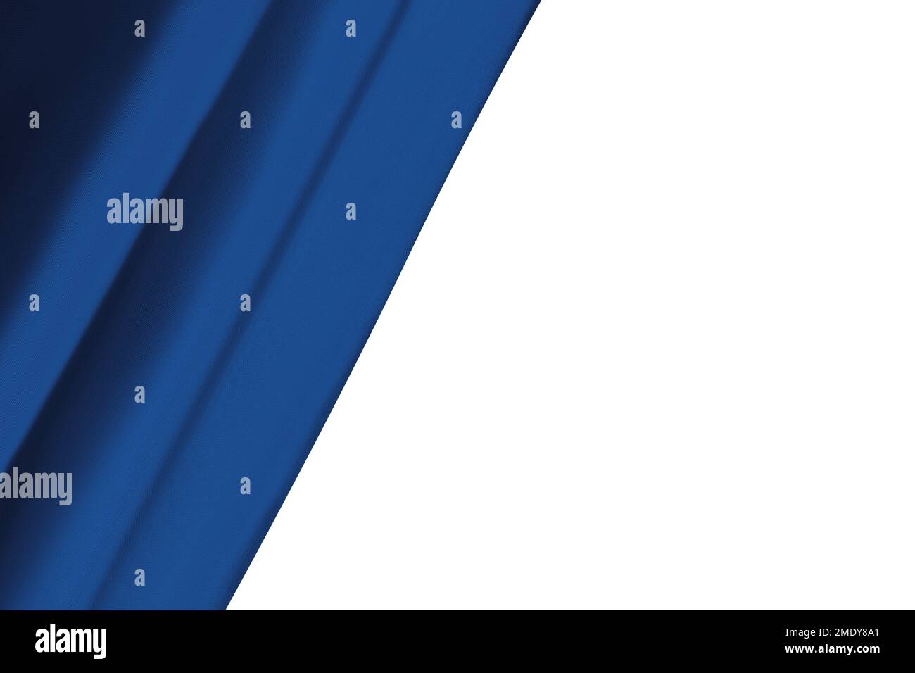 Beautiful blue background with fabric, blue satin fabric border Stock ...