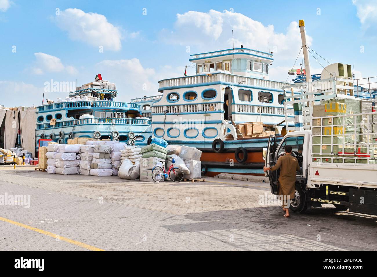 Dubai Souk market, Uae Stock Photo - Alamy