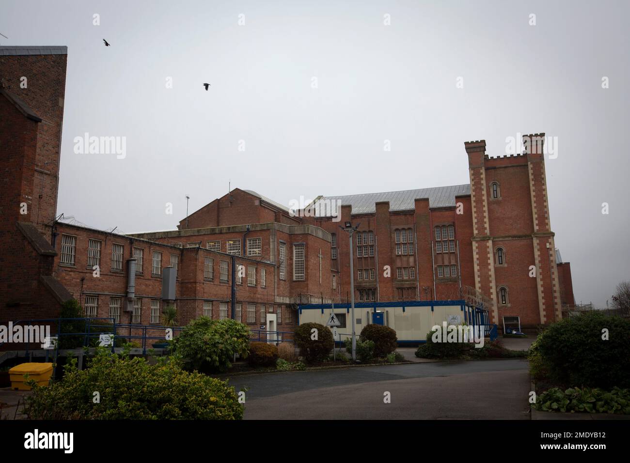 An exterior view of buildings within the precincts of HMP Liverpool ...