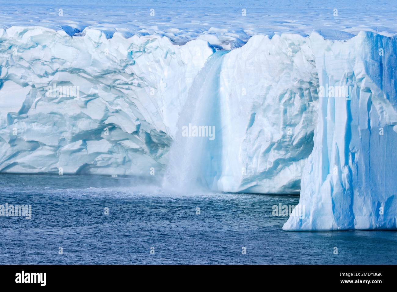 Glacier waterfall arctic hi-res stock photography and images - Alamy