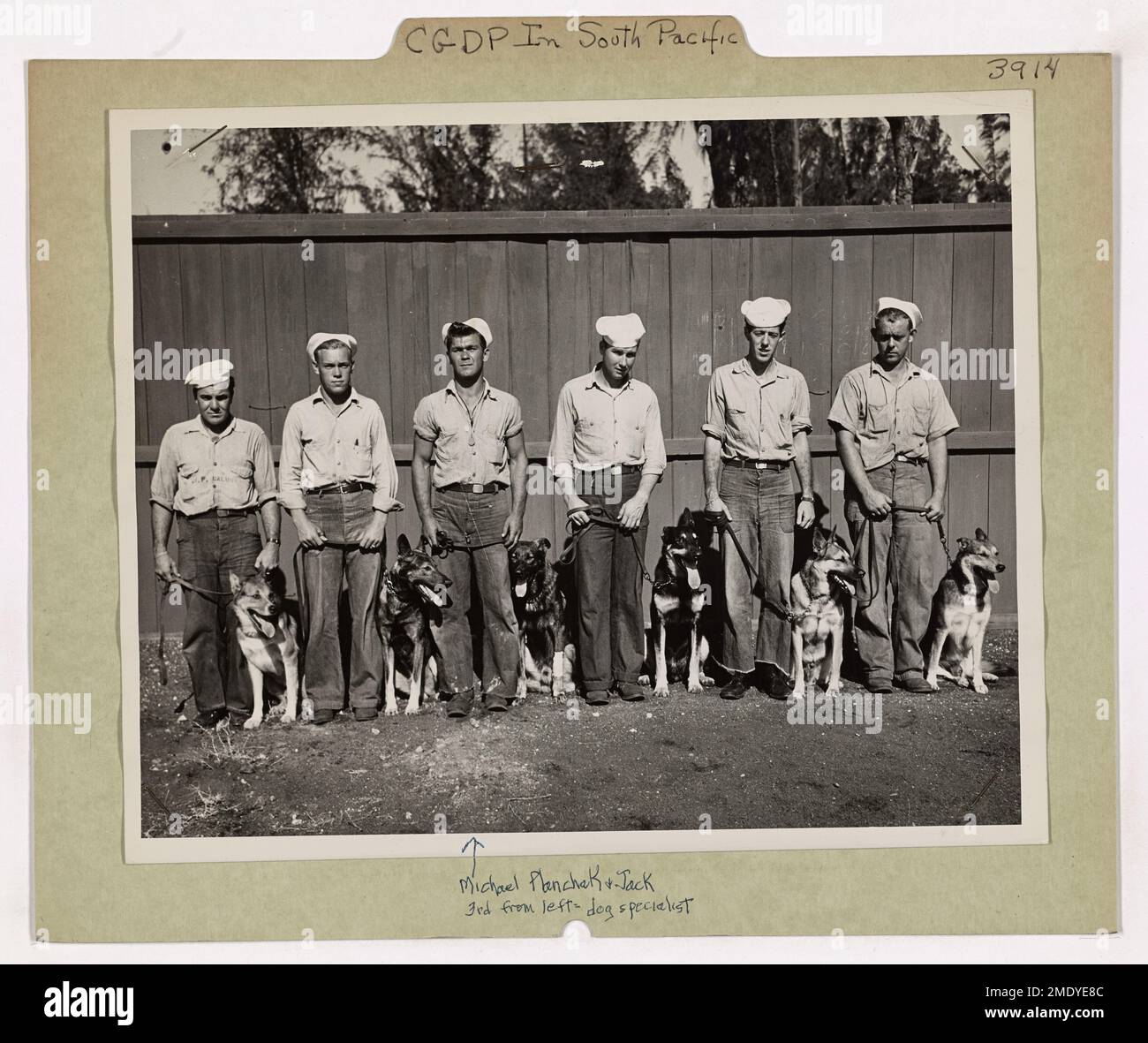 Coast Guard Dog Patrol In the South Pacific. This image depicts the six ...